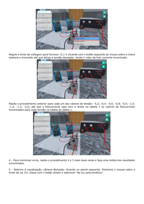 ATIVIDADE PRÁTICA – EFEITO FOTOELÉTRICO – UNINTER – Cavalini